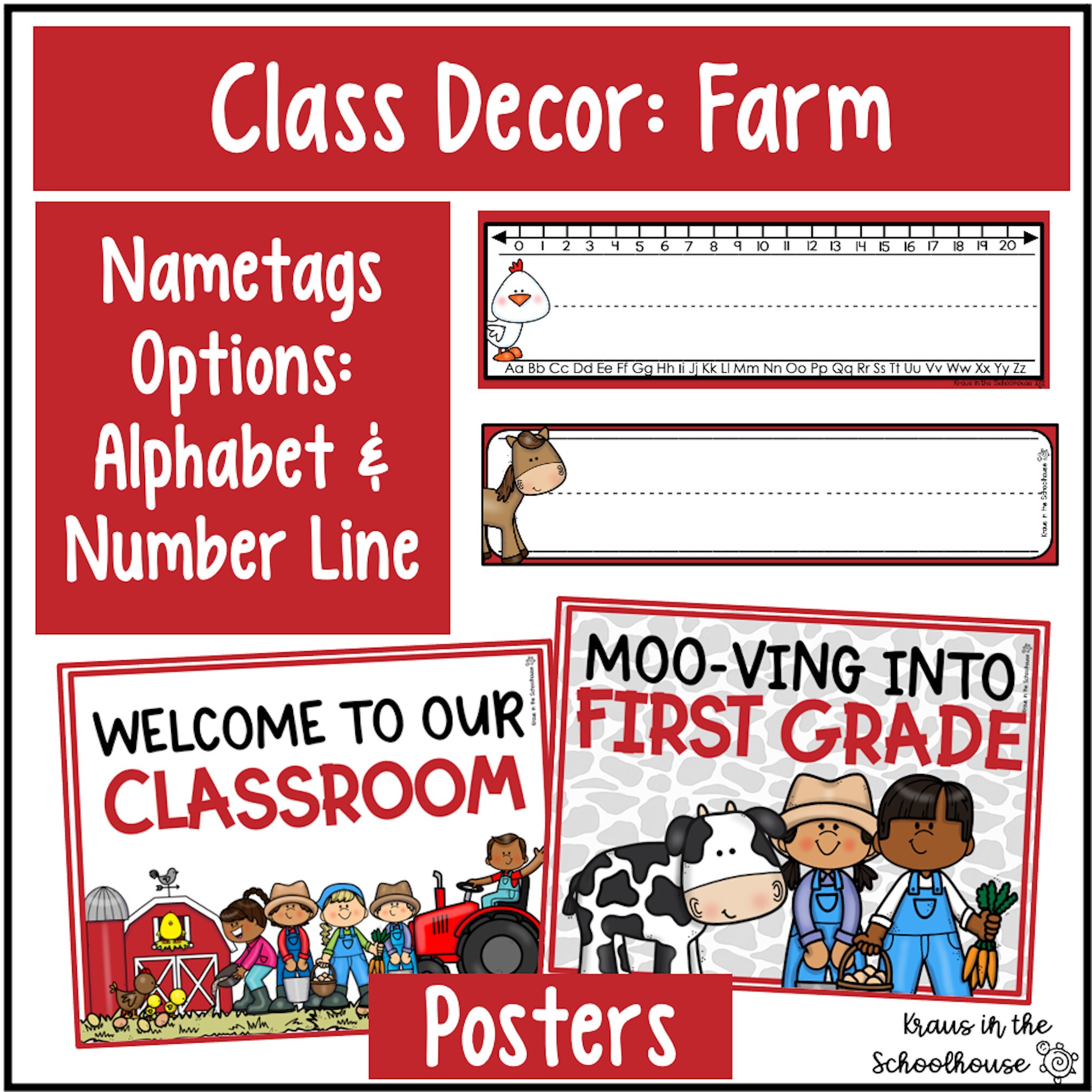Farm Theme Decor | Classroom Decor | Bulletin Boards | Farm ...