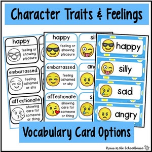 Character Traits Printables | Character Feelings Worksheets | Emoji ...