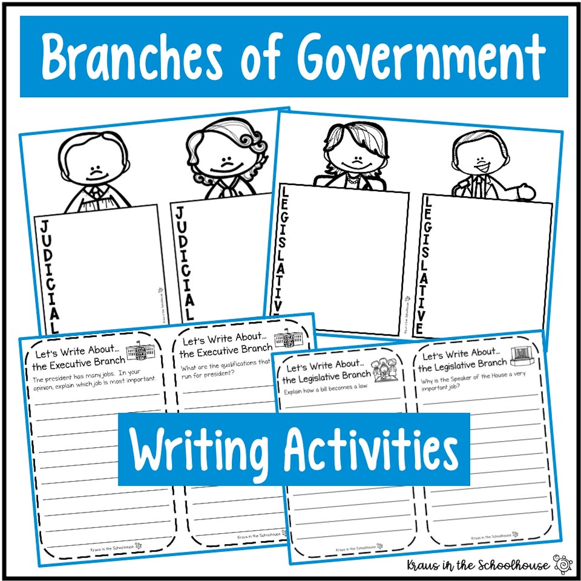 3 Branches of Government | United States Government | US History ...