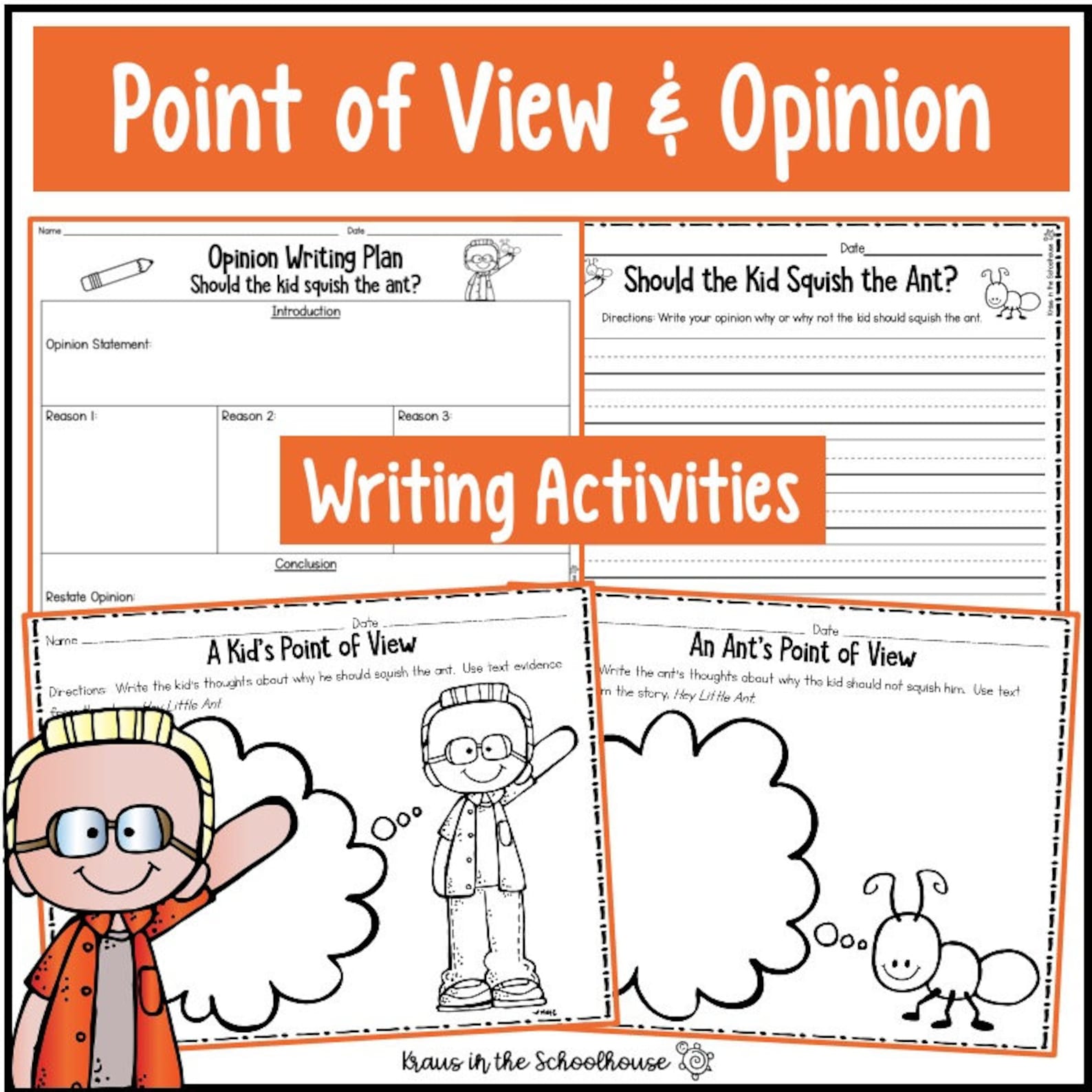 Hey Little Ant Book Study Hey Little Ant Activity Sheets Hey Little Ant ...