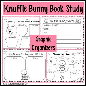 Knuffle Bunny Book Study | Mo Willems Author Study | Knuffle Bunny ...