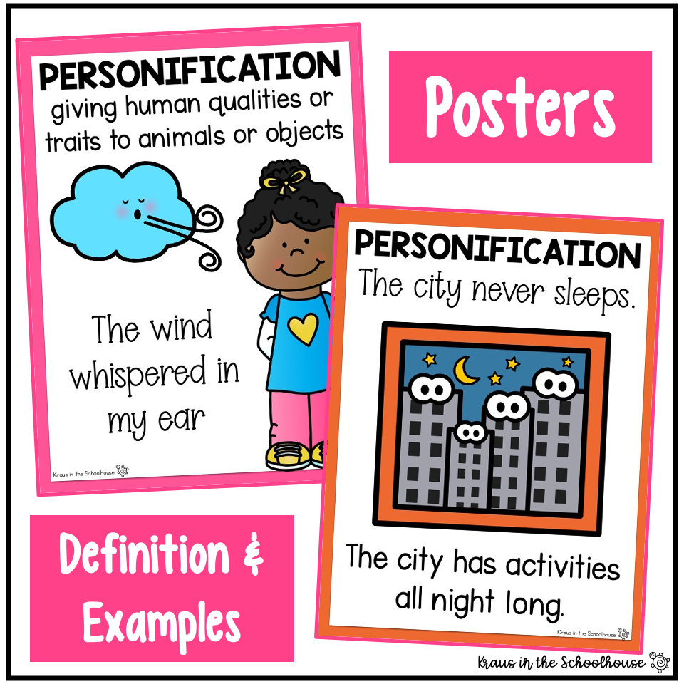 Personification Worksheets | Personification Printables ...