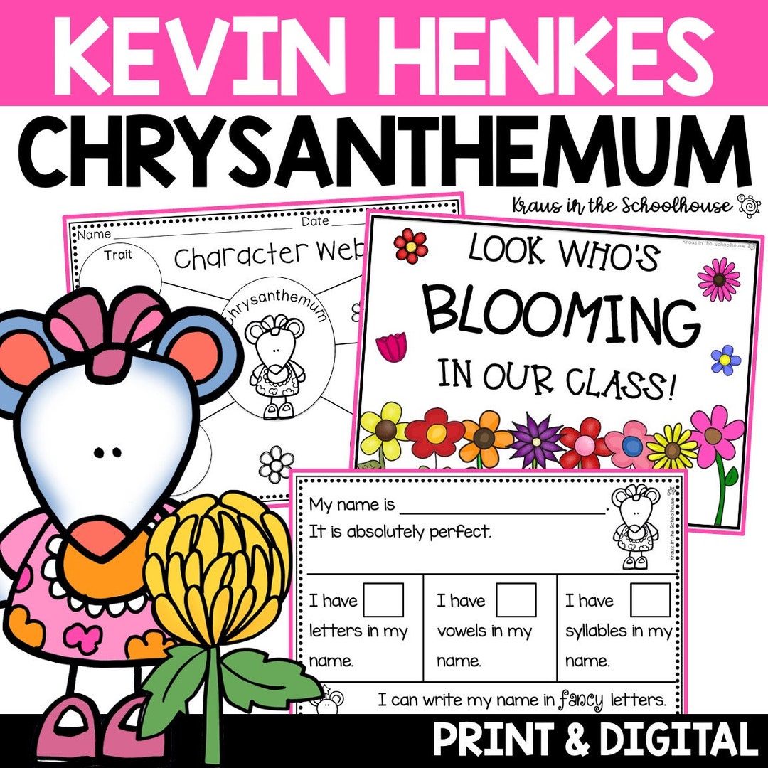 Chrysanthemum Printables | Chrysanthemum Worksheets | Chrysanthemum ...
