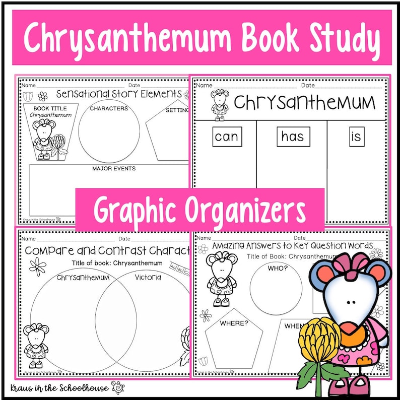 Chrysanthemum Printables Chrysanthemum Worksheets Chrysanthemum ...