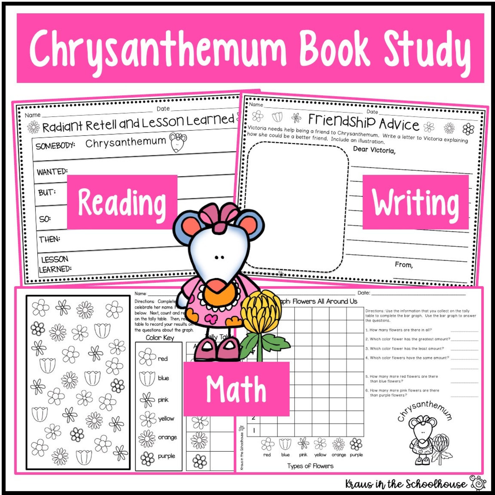 Chrysanthemum Printables | Chrysanthemum Worksheets | Chrysanthemum ...