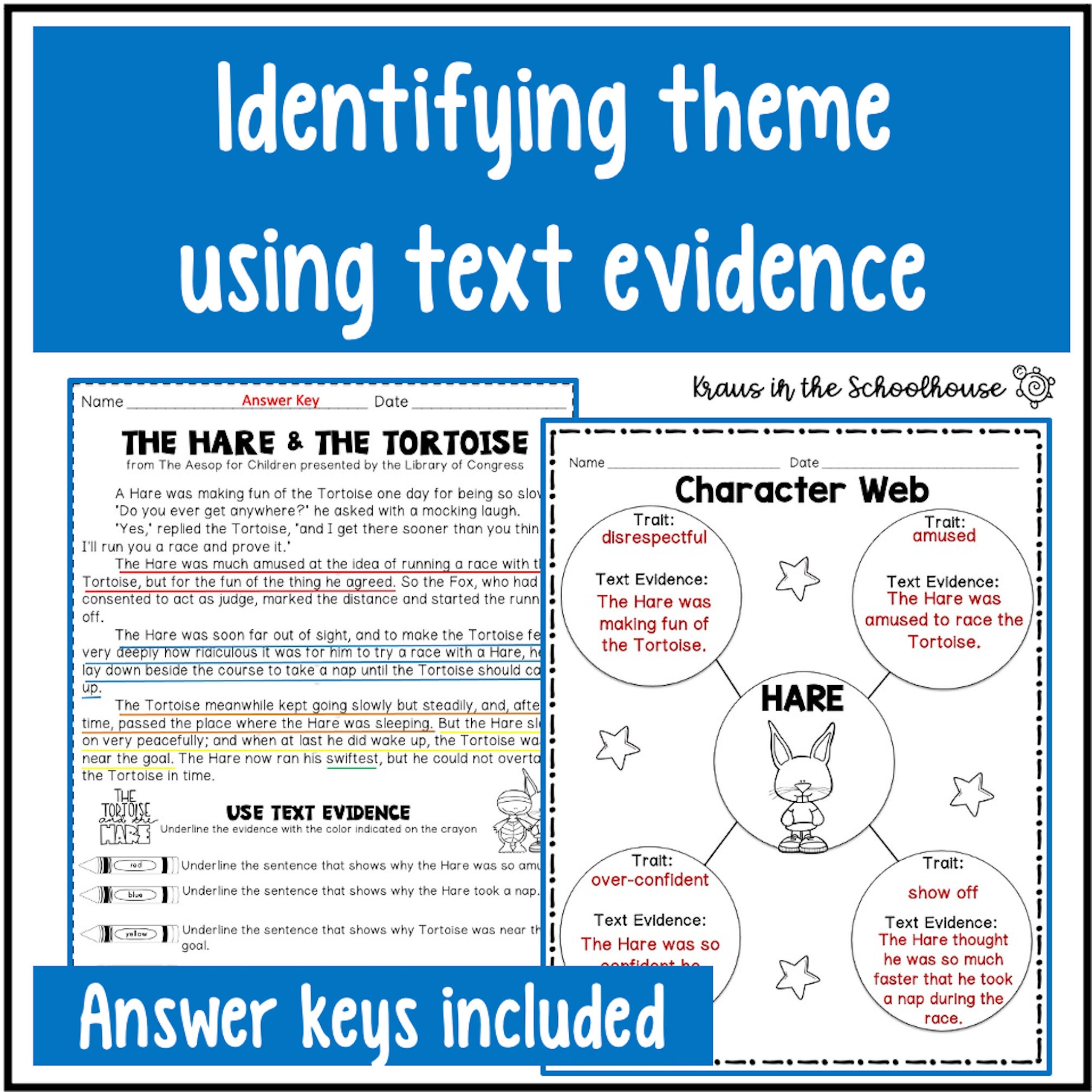 The Hare and the Tortoise Activities | Aesop's Fables Activities ...