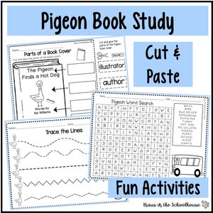Pigeon Book Study | Pigeon Activities and Worksheets | Mo Willems ...