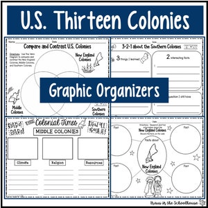 13 Colonies Printables | US History Activity Sheets | 13 Original ...