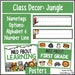 Jungle Theme Decor | Safari Theme Decor | Classroom Decor | Bulletin ...