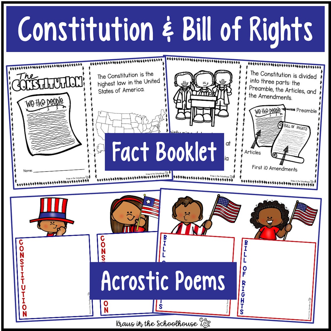 Constitution Day Activities | Bill of Rights Activities | US ...