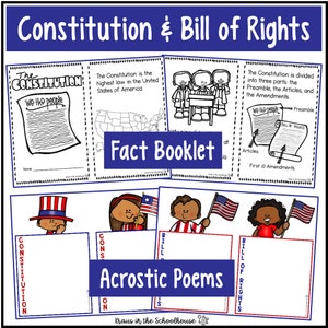 Constitution Day Activities | Bill of Rights Activities | US ...