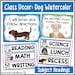 Dog Watercolor Theme Decor | Classroom Decor | Bulletin Boards | Dog ...