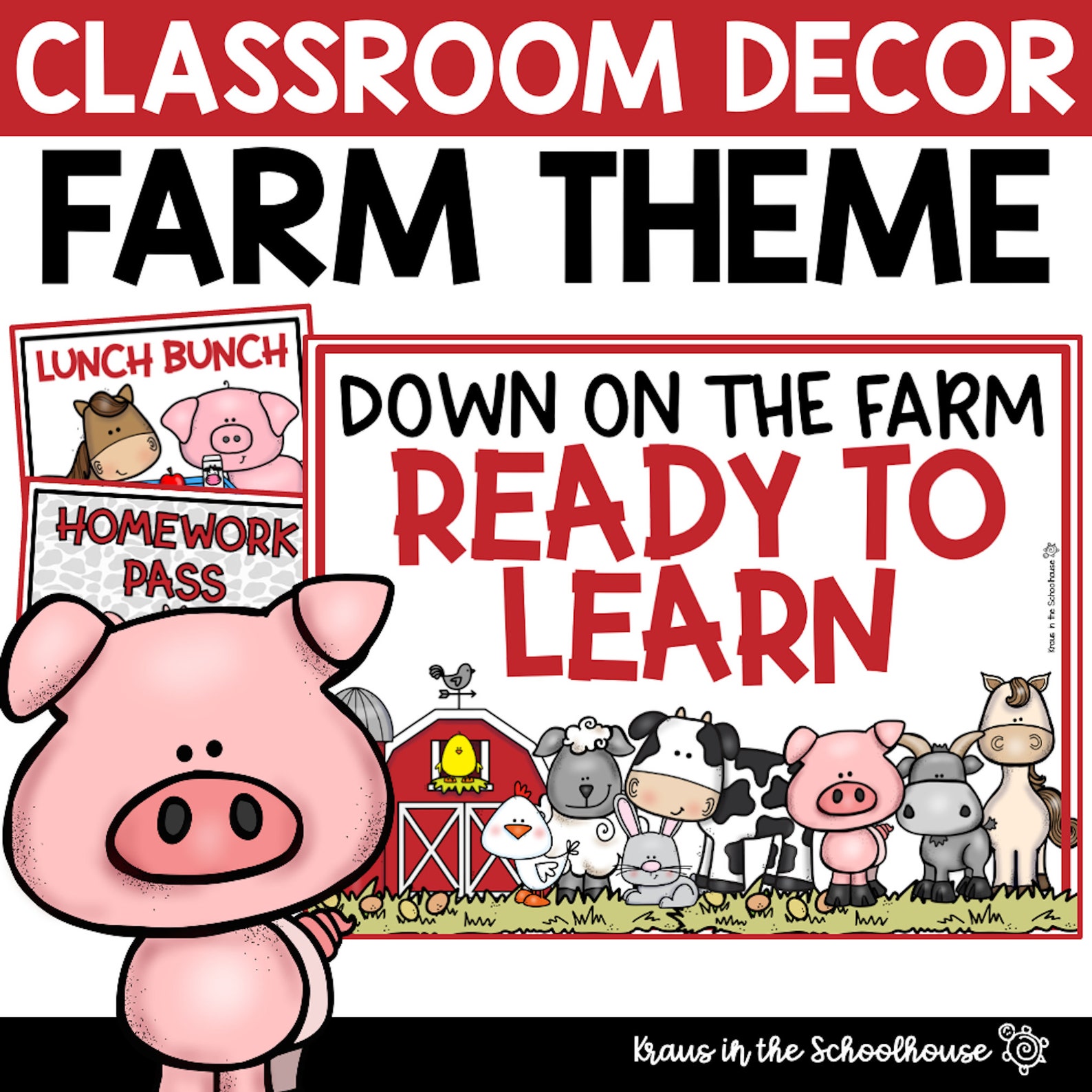 Farm Theme Decor | Classroom Decor | Bulletin Boards | Farm ...