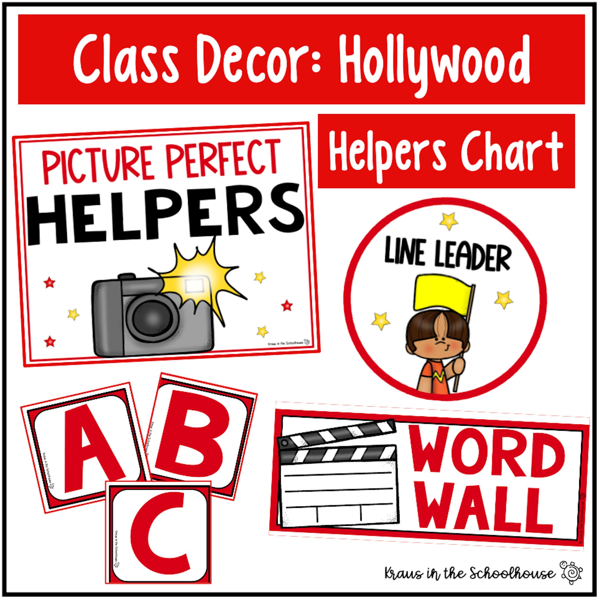 Hollywood Theme Decor Movie Theme Decor Classroom Decor Bulletin Boards ...