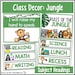 Jungle Theme Decor | Safari Theme Decor | Classroom Decor | Bulletin ...