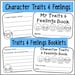 Character Traits Printables | Character Feelings Worksheets | Emoji ...