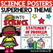 Superhero Theme Science Posters | Scientific Method Posters | Bulletin ...