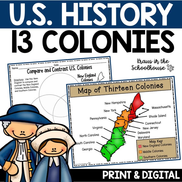 13 Colonies - Etsy