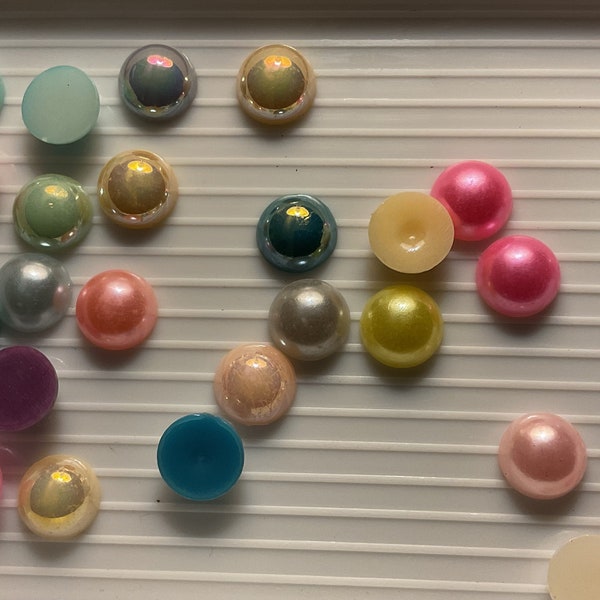 Flatback Pearls - Etsy