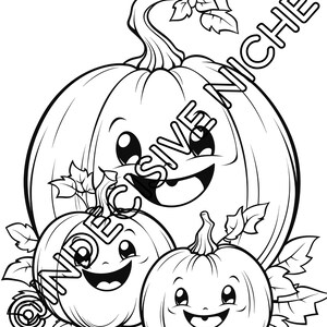 Instant Download - 12 Halloween Coloring Pages for All Ages With A ...