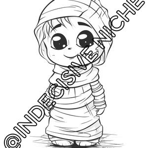 Instant Download - 12 Halloween Coloring Pages for All Ages With A ...