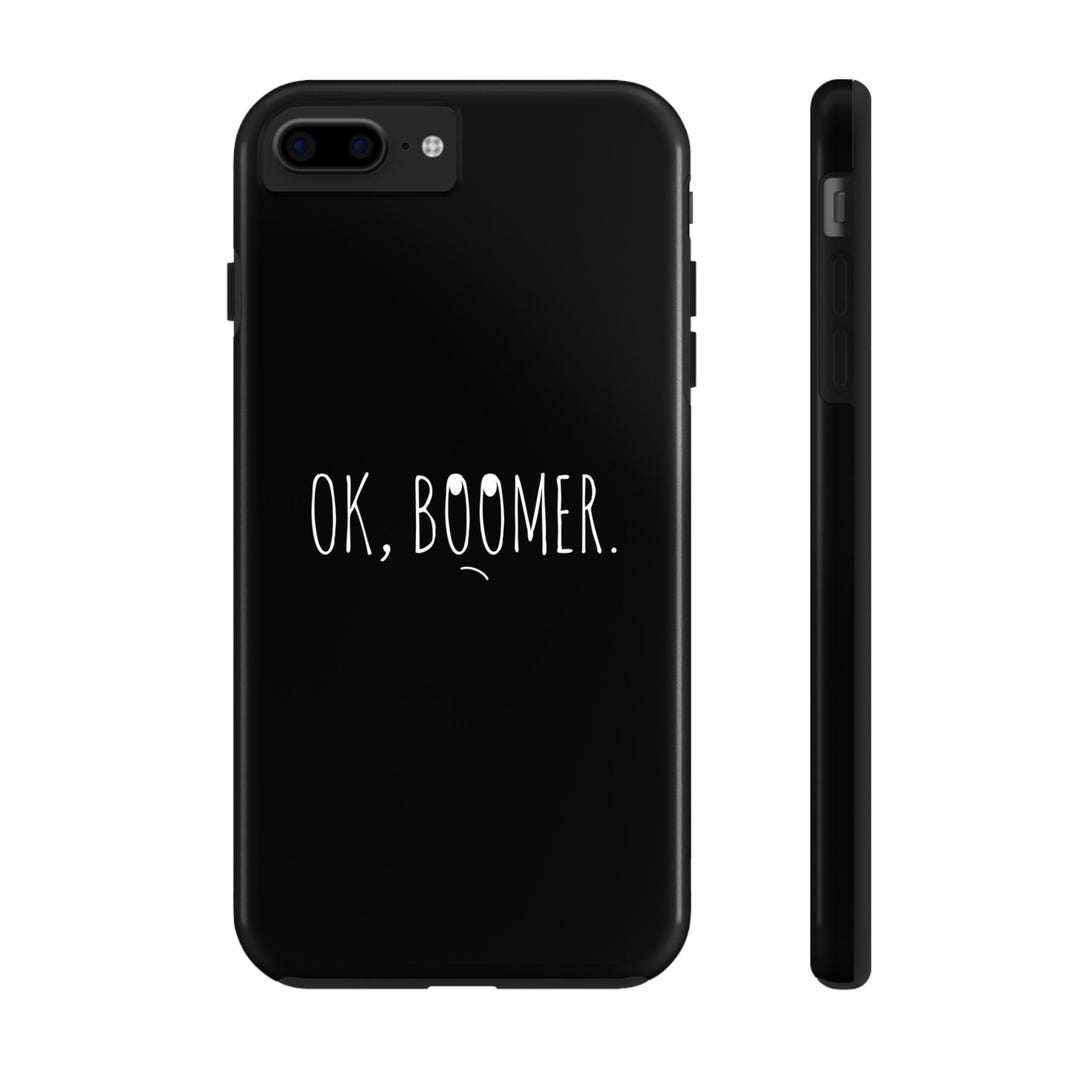Ok Boomer Design With Eyeroll and Frown Emoji for Gen Z, Millennials ...