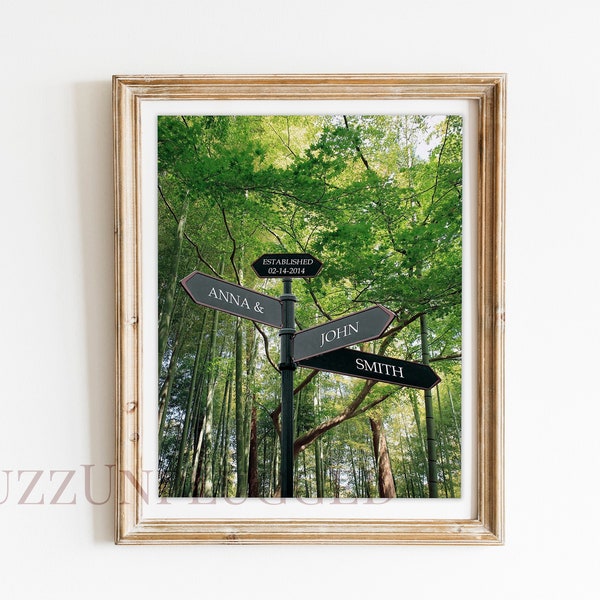 Personalized Street Sign Picture - Etsy