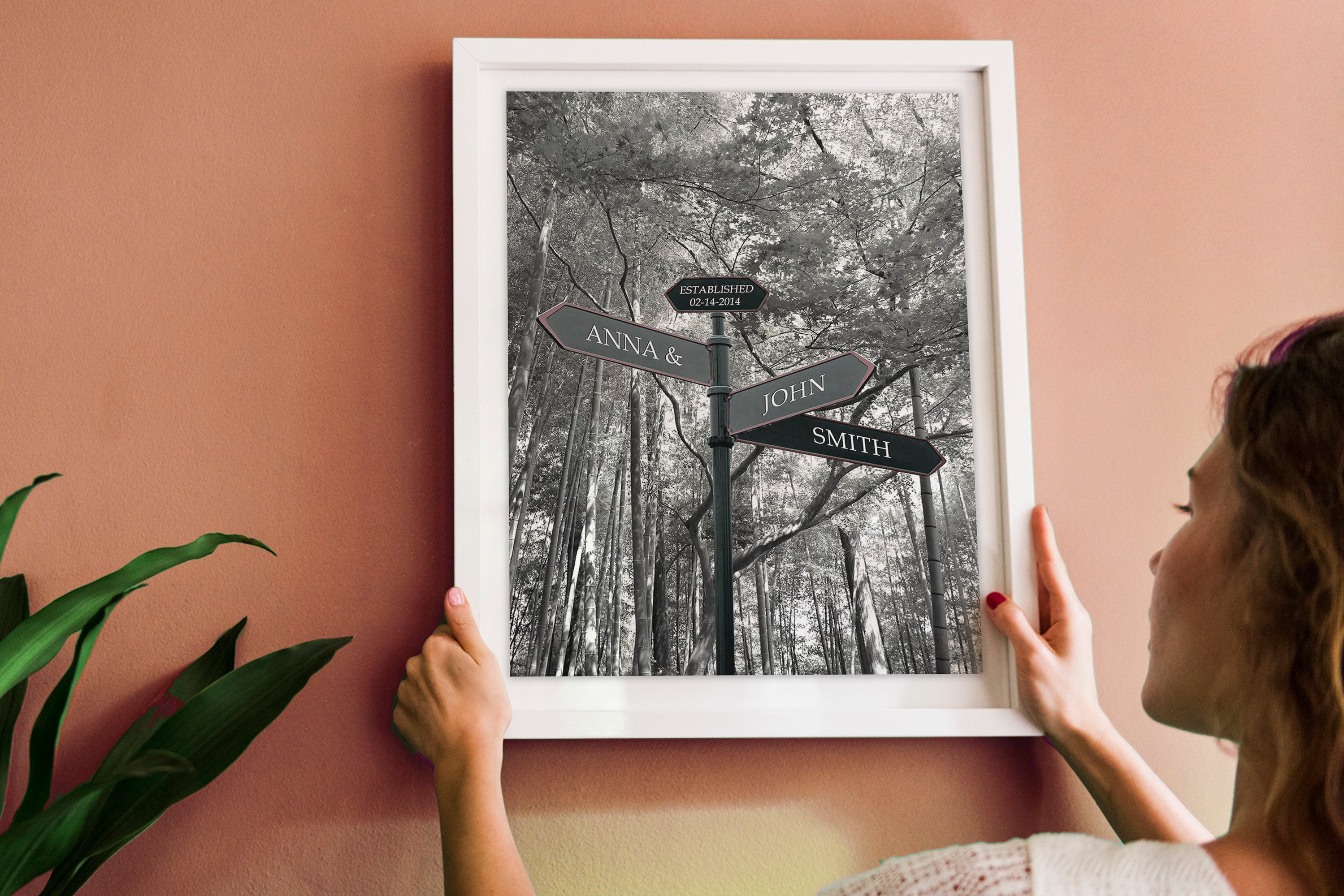 Personalized Intersection Sign Custom Anniversary Gift - Etsy