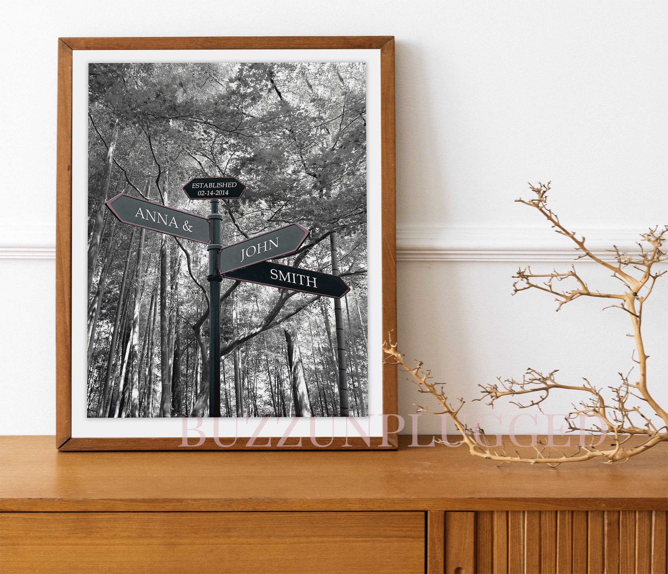 Personalized Intersection Sign Custom Anniversary Gift - Etsy