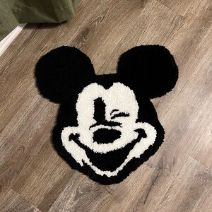 Mickey Mouse Rug - Etsy