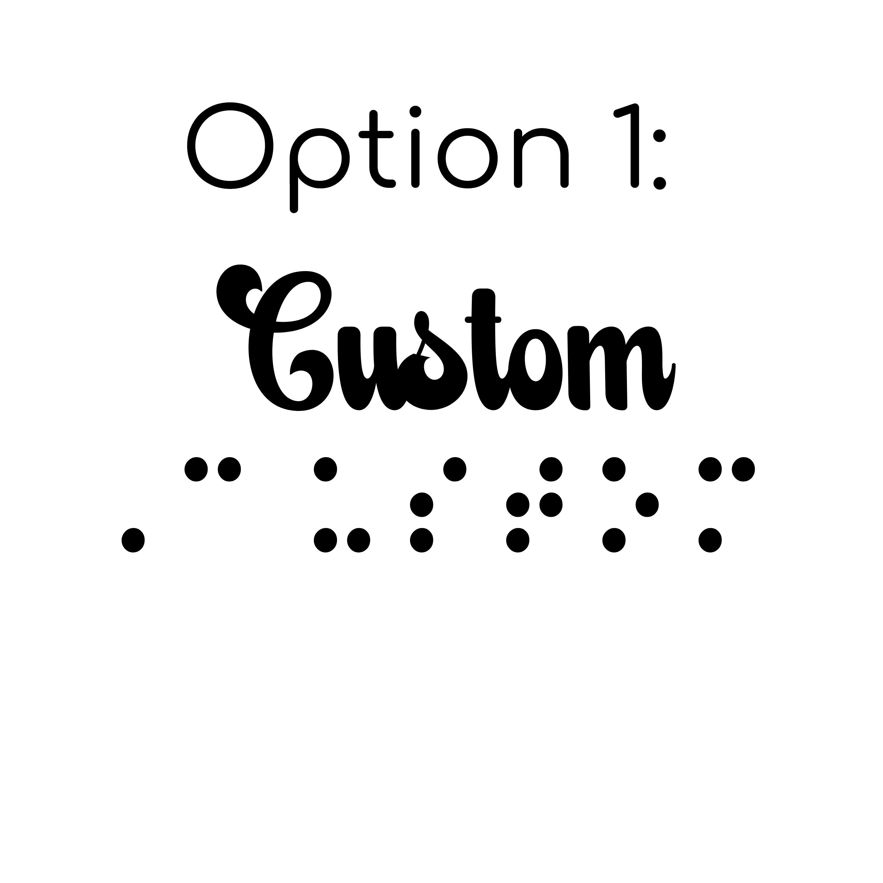 Personalized PNG Sim Braille File, Custom PNG File for Sim Braille and ...