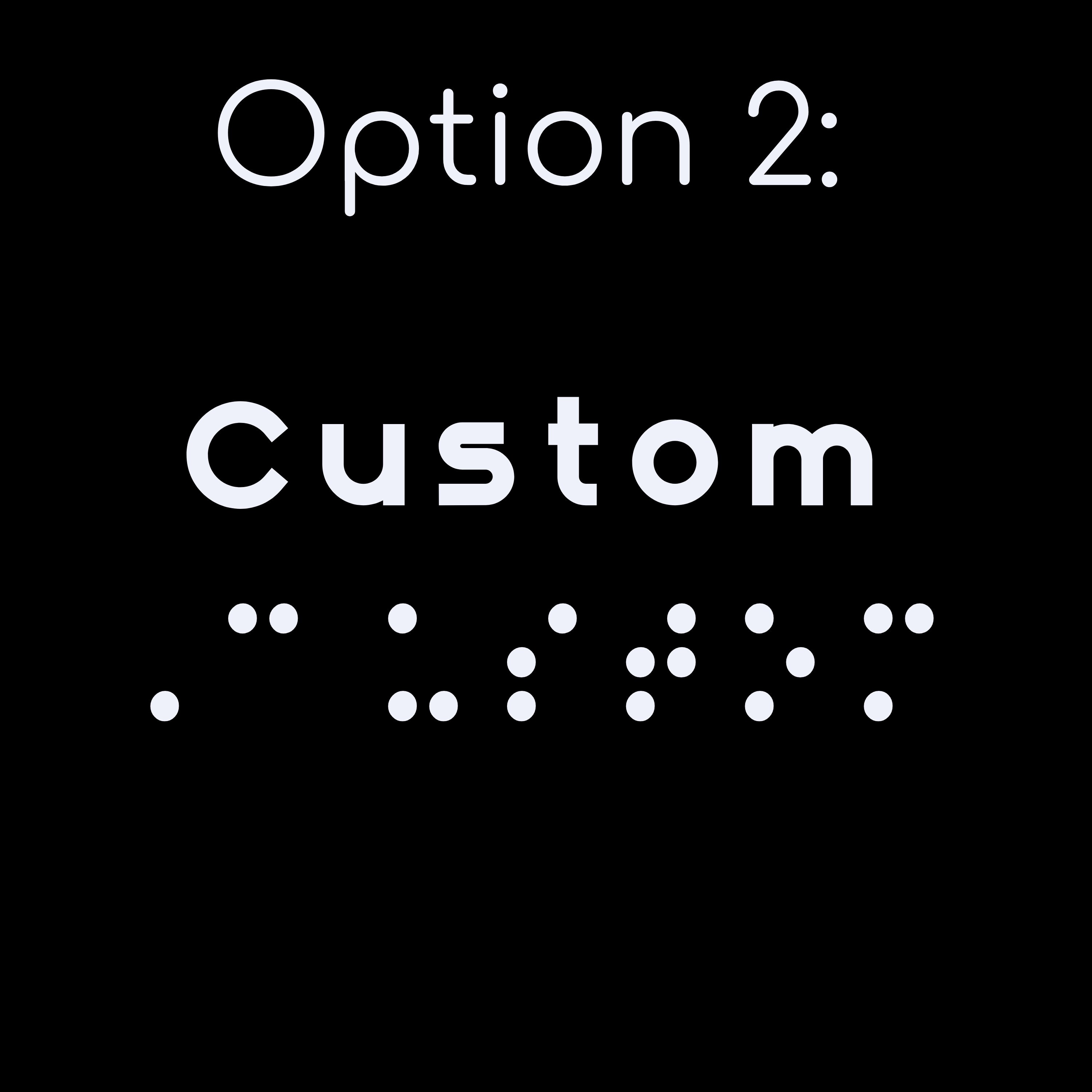 Personalized PNG Sim Braille File, Custom PNG File for Sim Braille and ...