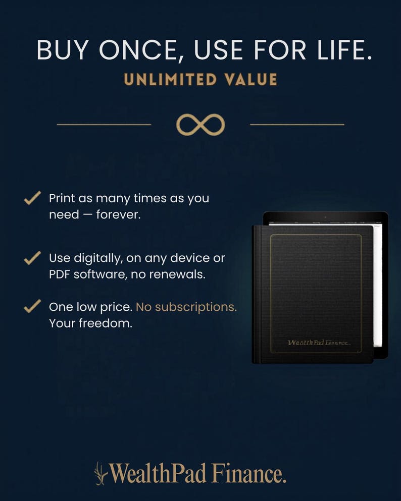 Net Worth Tracker Printable | Assets Vs. Liabilities | Financial Goals ...