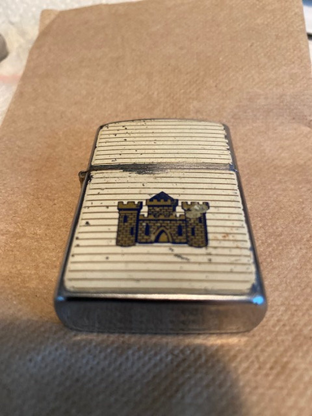 Vintage 1960's LDL Flip Top Lighter Made in Japan Kent Gold Castle - Etsy