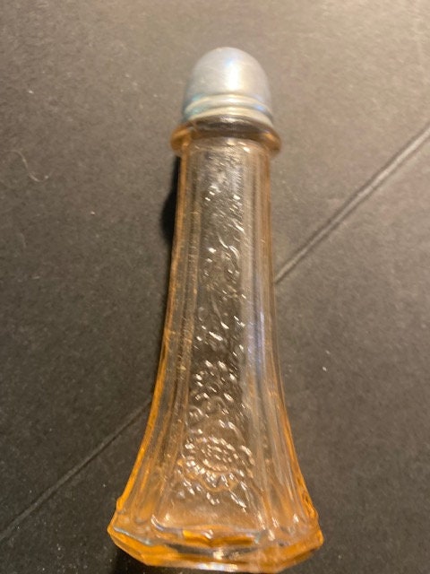 Pink mayfair Depression Glass Salt & Pepper Shakers - Etsy