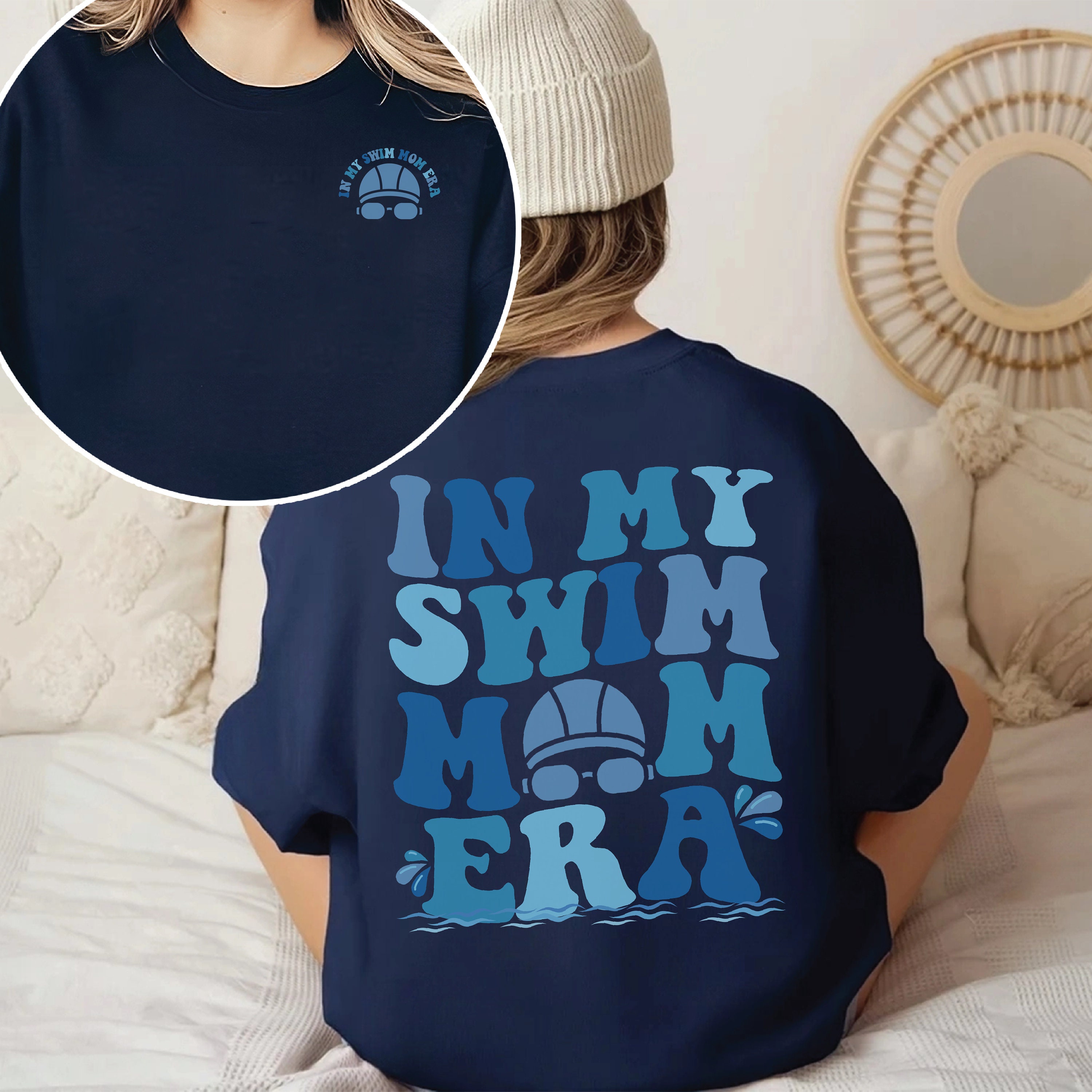 In My Swim Mom Era Sweatshirt, Swim Mom Sweatshirt, Gift for Swimmer ...