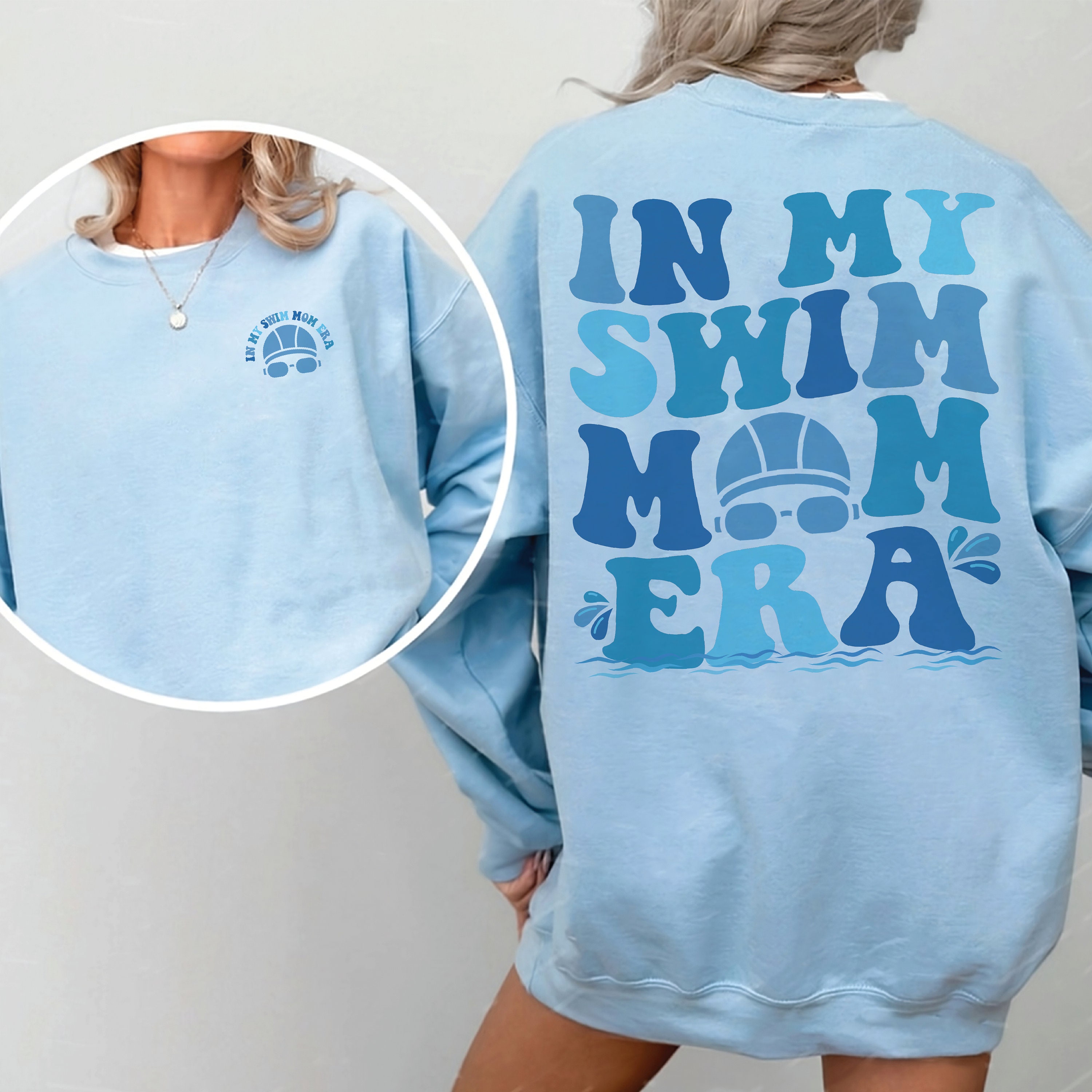 In My Swim Mom Era Sweatshirt, Swim Mom Sweatshirt, Gift for Swimmer ...