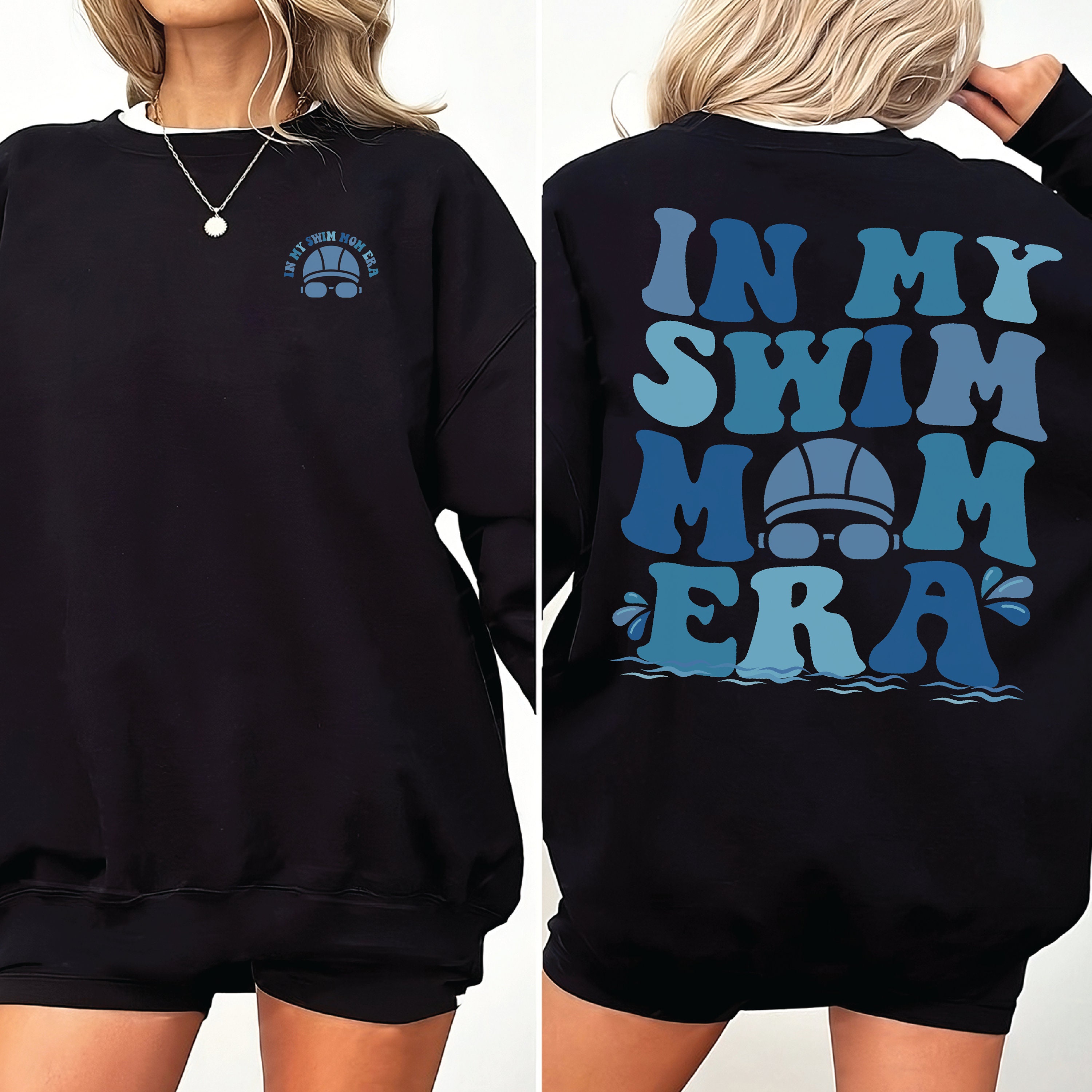 In My Swim Mom Era Sweatshirt, Swim Mom Sweatshirt, Gift for Swimmer ...
