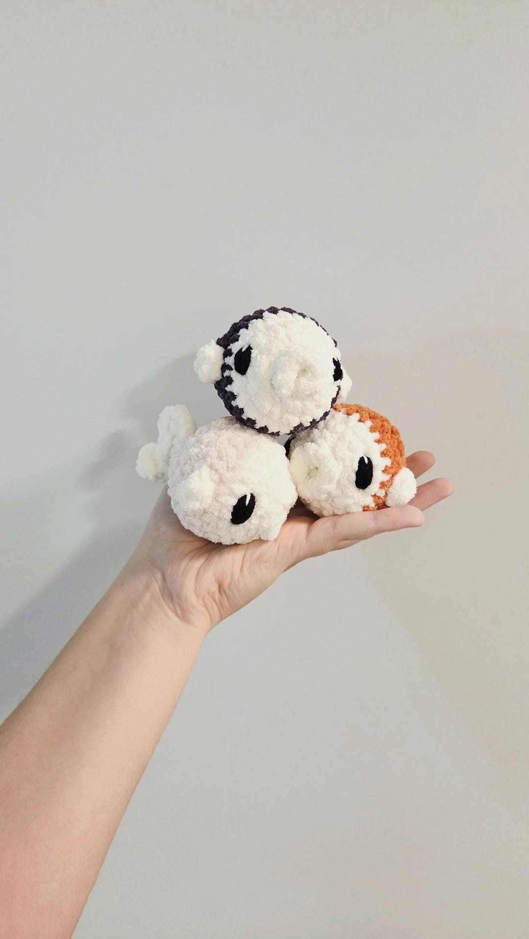 Handmade Baby Fish Crochet Plushie Stuffed Animal/ Baby or Cat Toy. - Etsy