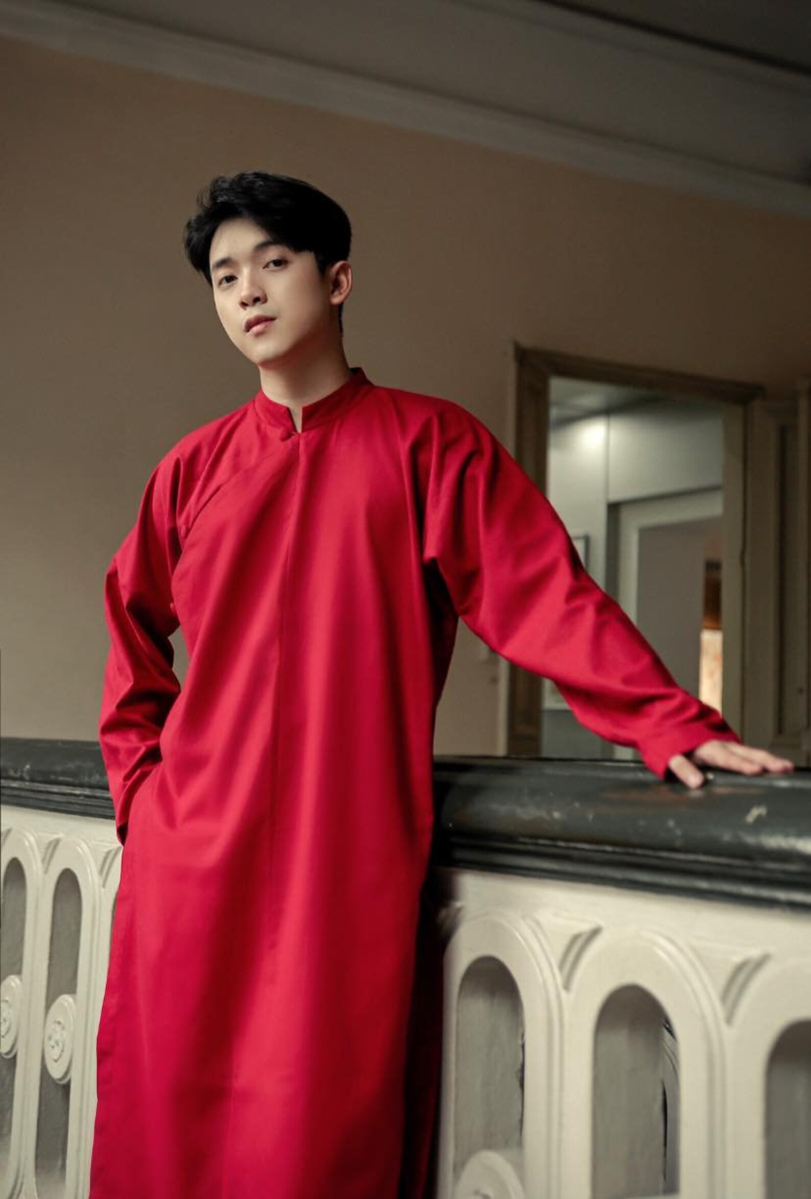 Vietnamese Ao Dai Men Ao Dai for Men Linen Men Ao Dai - Etsy