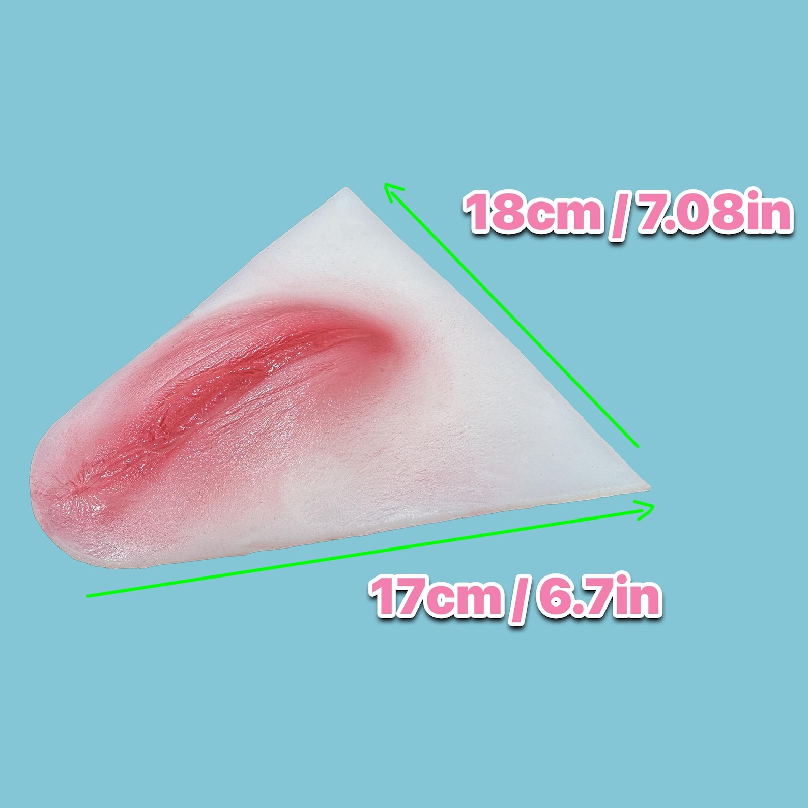 Self-adhesive Fake Vagina Male Hiding Underwear Panty Silicone Pads ...