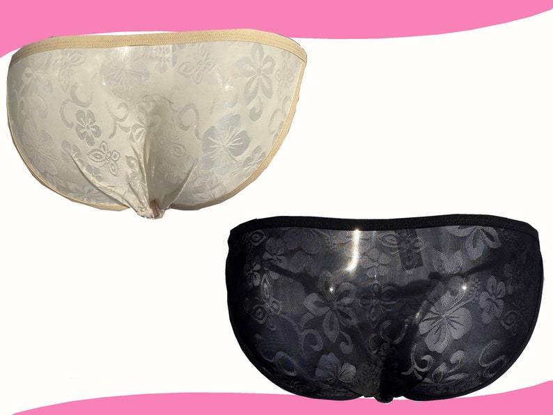 LINRA Hiding Gaff Panties Butterfly Underwear Sponge Camel Toe Brief ...