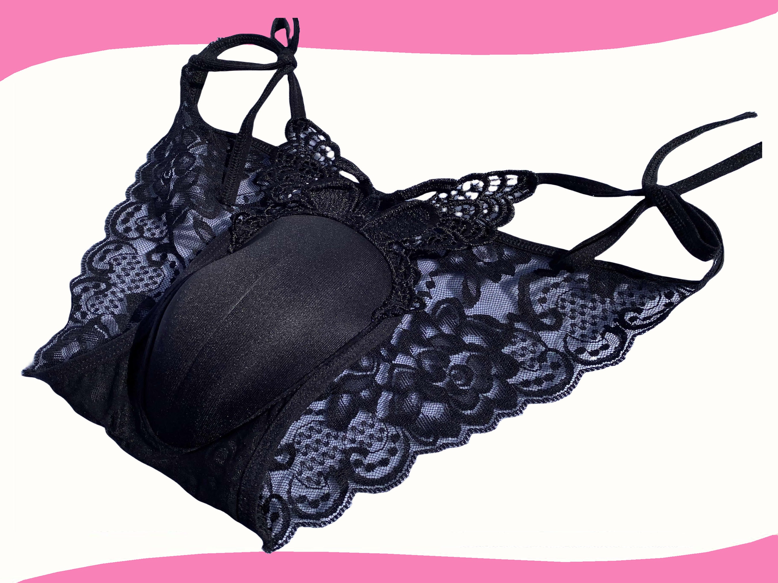 LINRA Hiding Gaff Panty Sexy Side Tie Lace Adjustable Low-rise ...