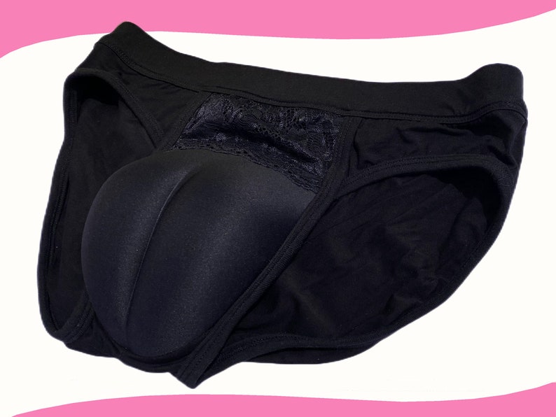 LINRA Gaff Underwear Sponge Camel Toe Brief Hiding Gaff Panties for Men ...