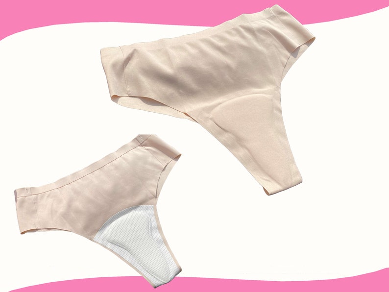 LINRA Avoid Camel Toe Proof Thong Camel Toe Concealer Pad Panty ...