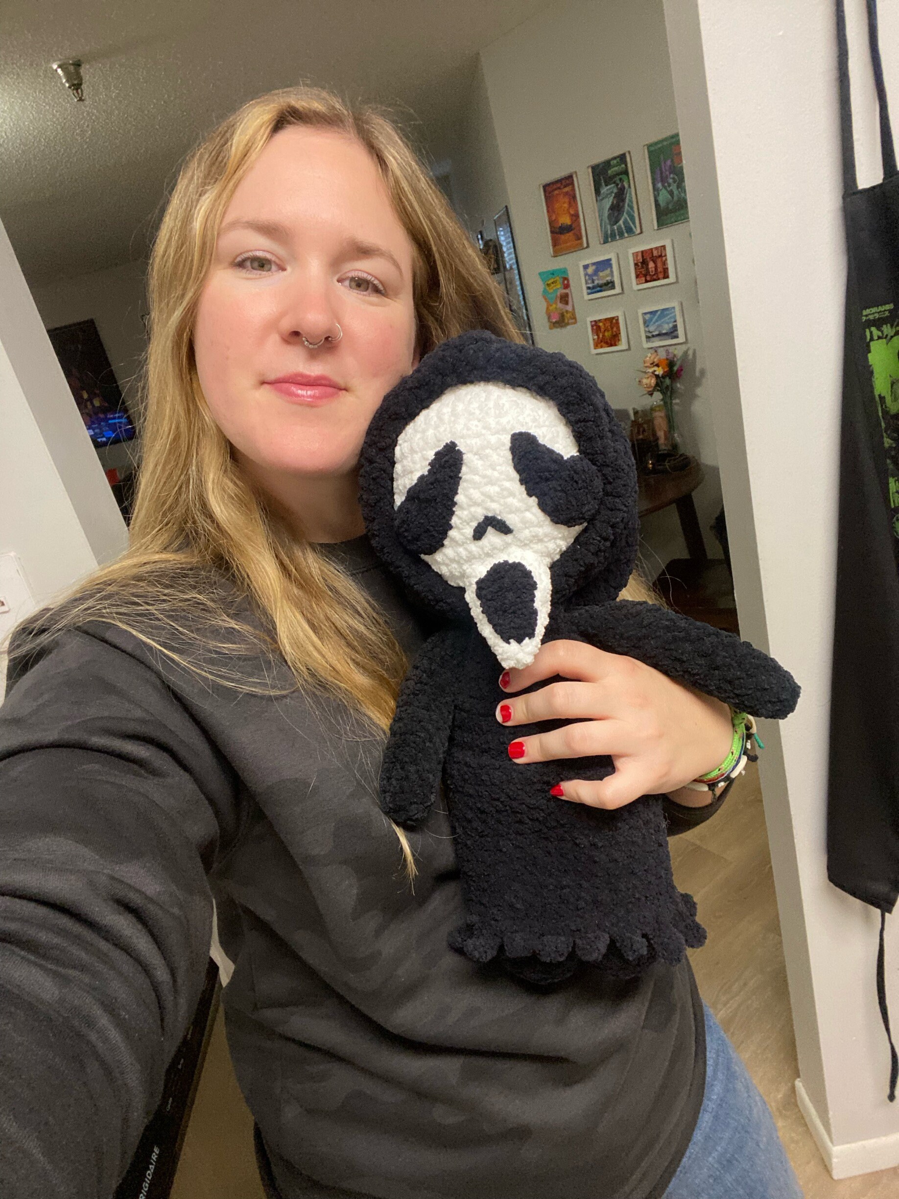 Crochet Ghostface - Etsy