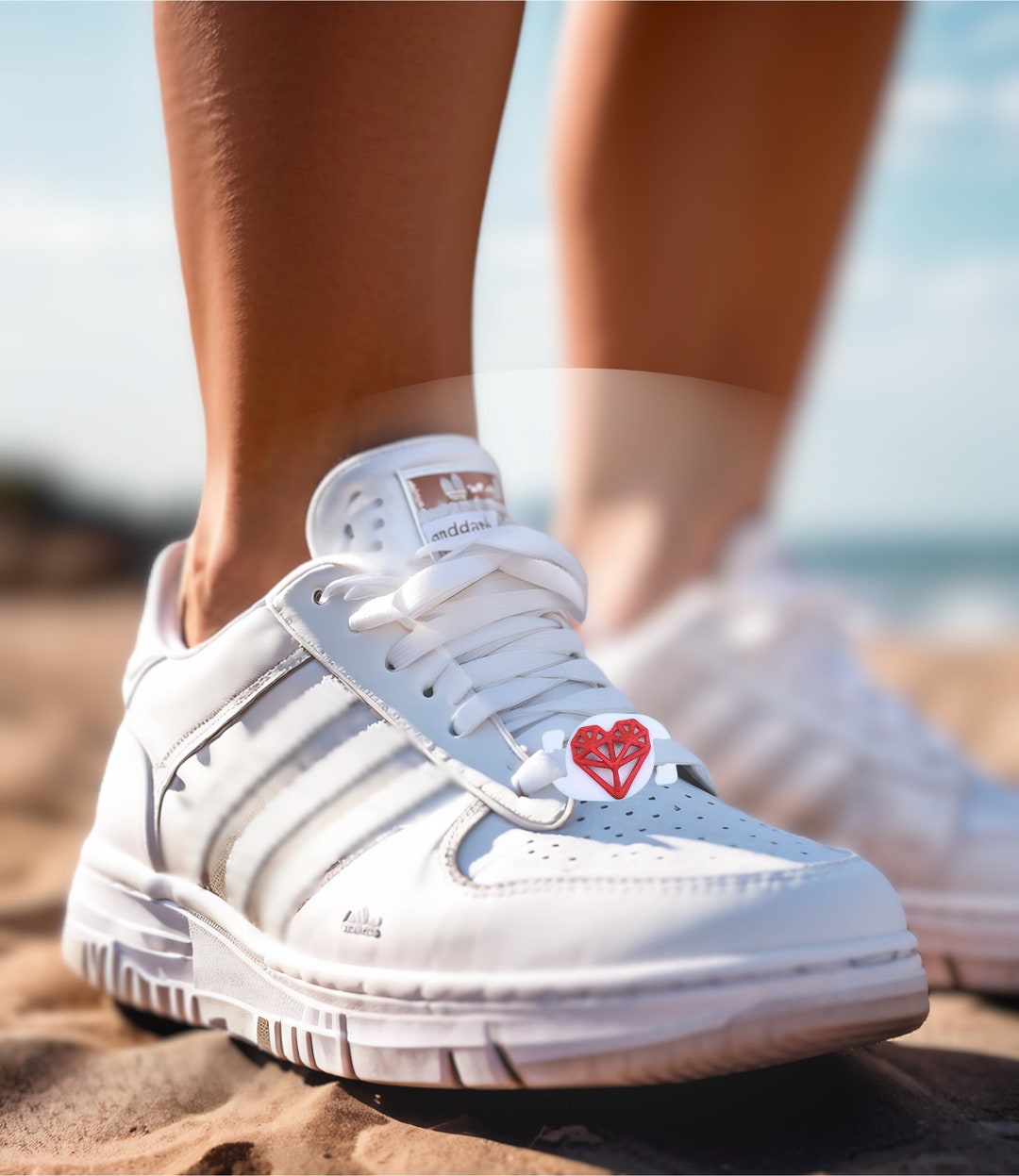 Adorn Your Shoes With Heartfelt Style String Heart Shoe Charm - Etsy