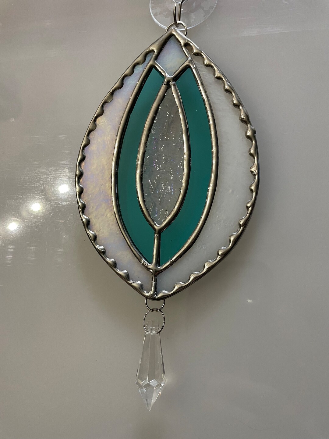 Stained Glass Yoni Suncatcher - Etsy