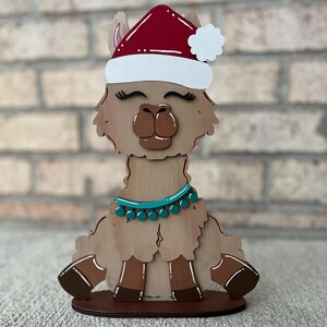 Llama Interchangeable Desk Buddy With Seasonal and Holiday Hats, Llama ...