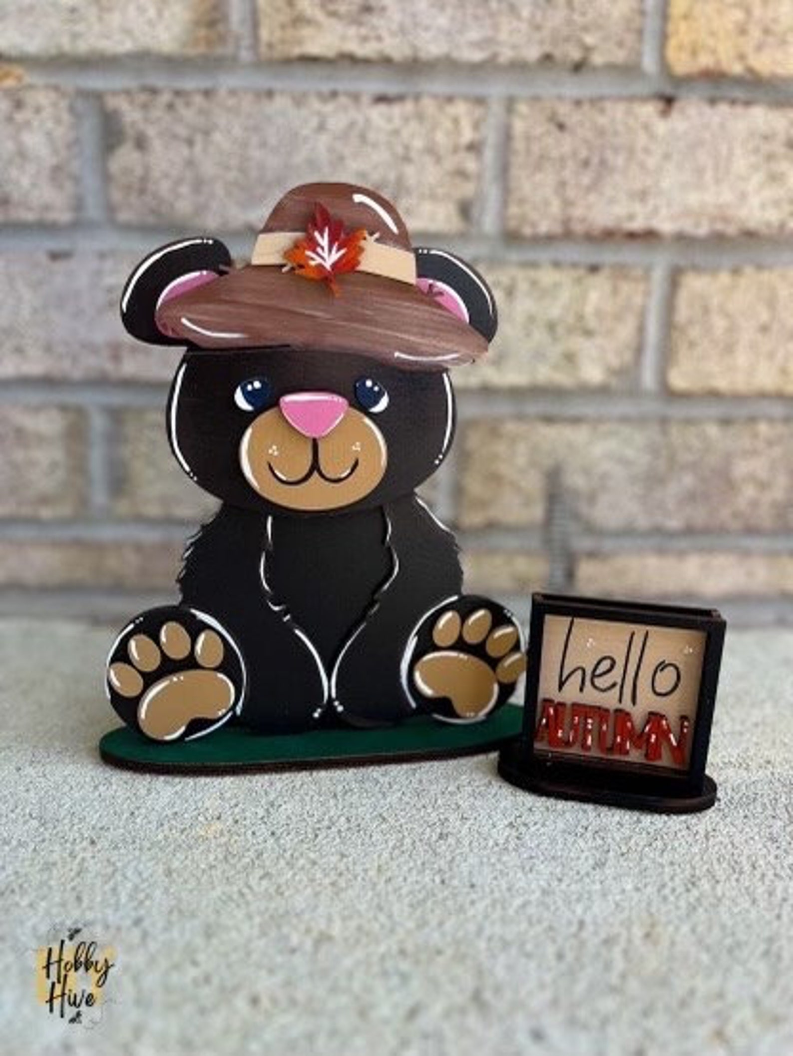 Mini Interchangeable Seasonal Sign Stand Stand Bundle, Signs for ...